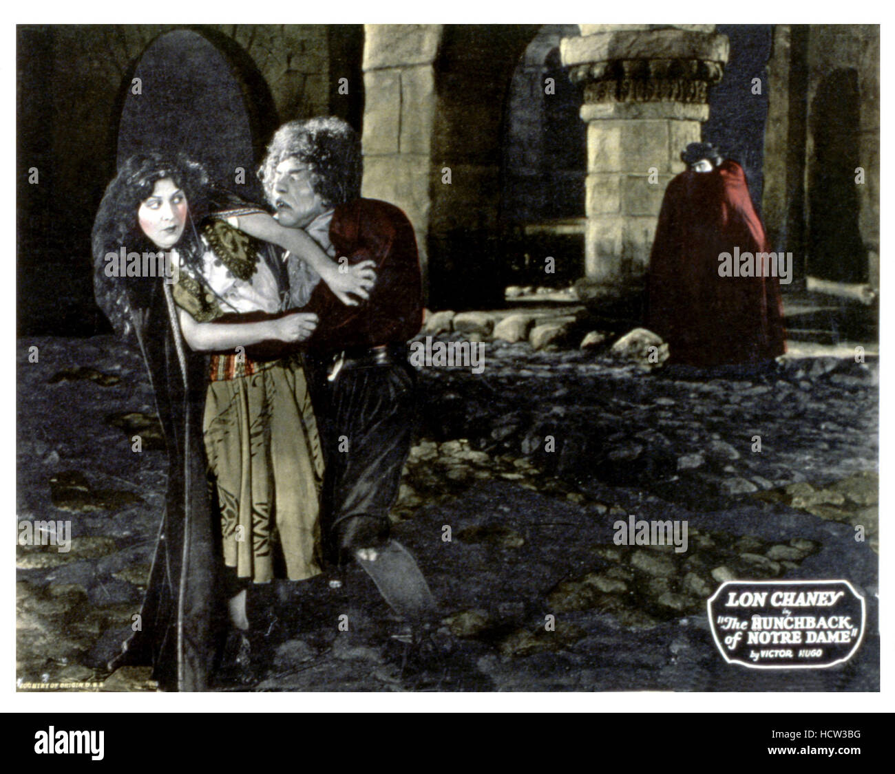 THE HUNCHBACK OF NOTRE DAME, Poster Art, Lon Chaney Sr., 1923 Stock ...