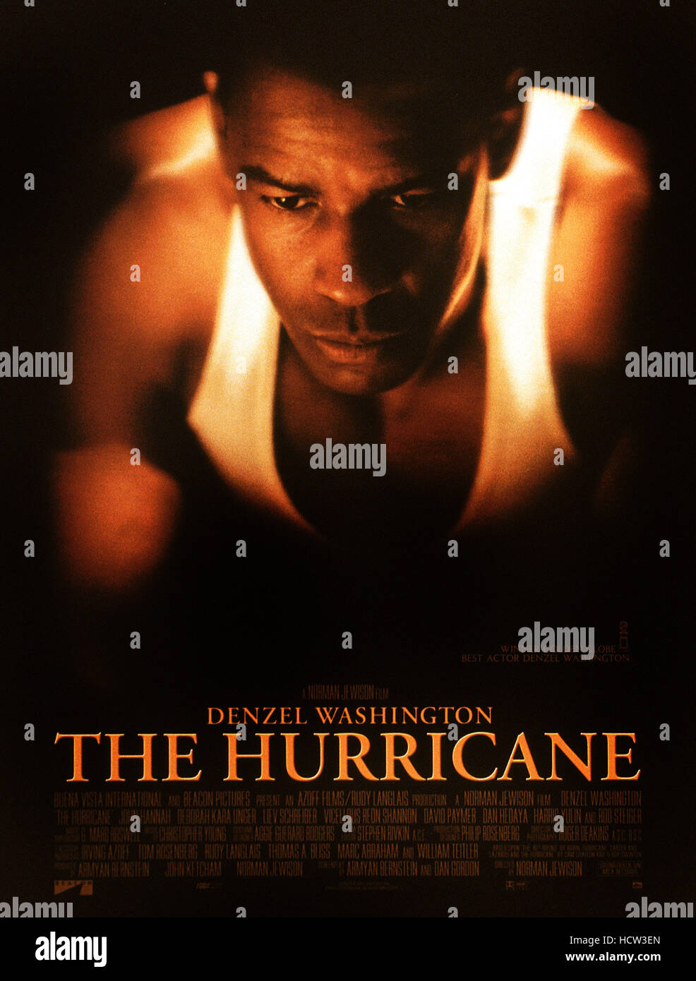 THE HURRICANE, Denzel Washington, 1999, © Universal/courtesy Everett ...
