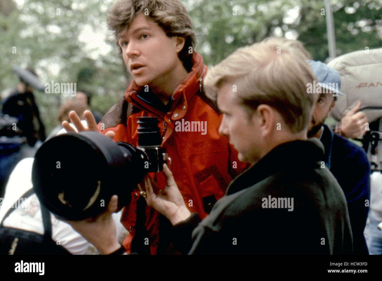 HUSH, director Jonathan Darby (left), on set, 1998. ©Sony Pictures ...