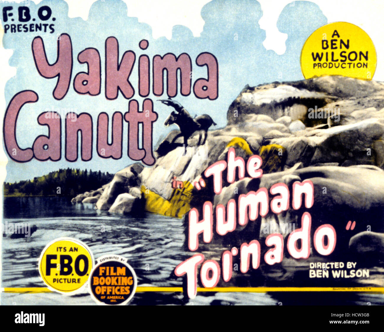 THE HUMAN TORNADO, Yakima Canutt, 1925 Stock Photo - Alamy