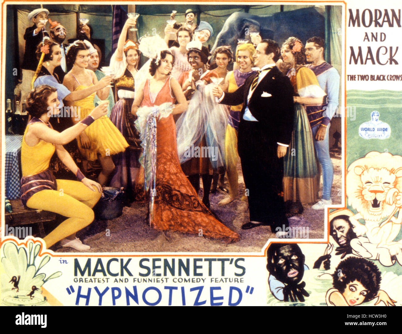 HYPNOTIZED, center: Maria Alba, right of center: Marjorie Beebe on ...