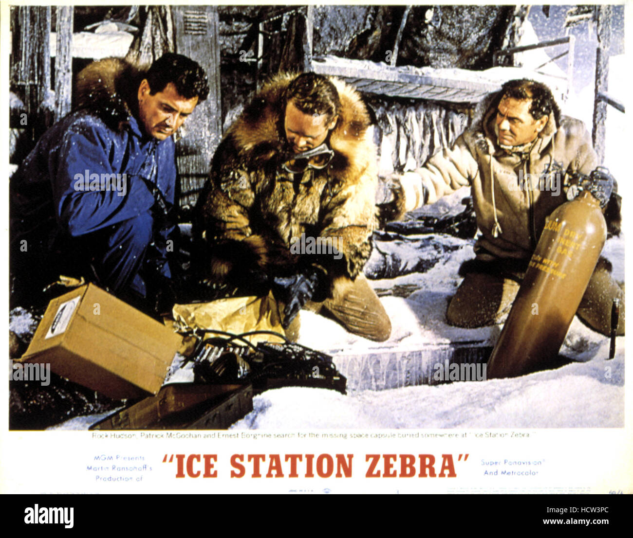 ICE STATION ZEBRA, Rock Hudson, Patrick McGoohan, Ernest Borgnine, 1968 ...
