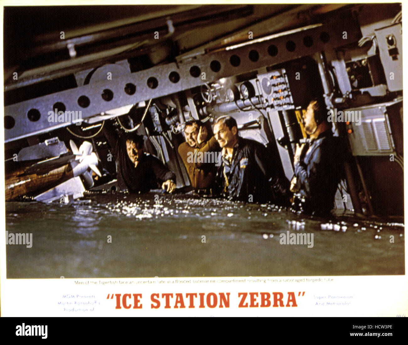 ICE STATION ZEBRA, Ernest Borgnine (center), 1968 Stock Photo - Alamy