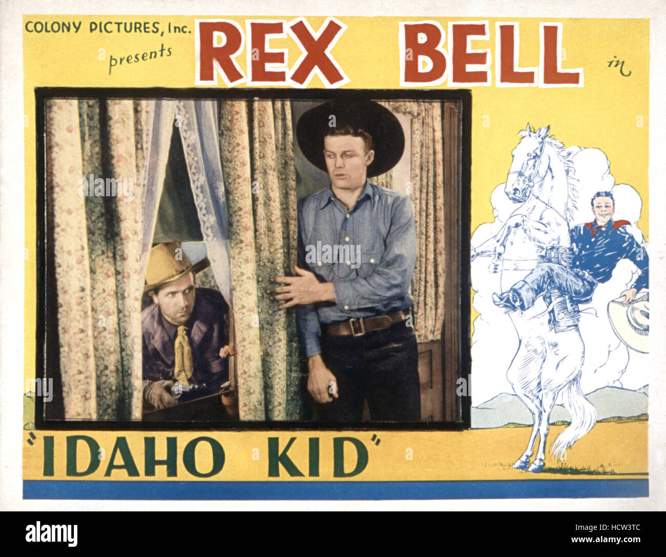 IDAHO KID, David Sharpe, Rex Bell, 1936 Stock Photo - Alamy