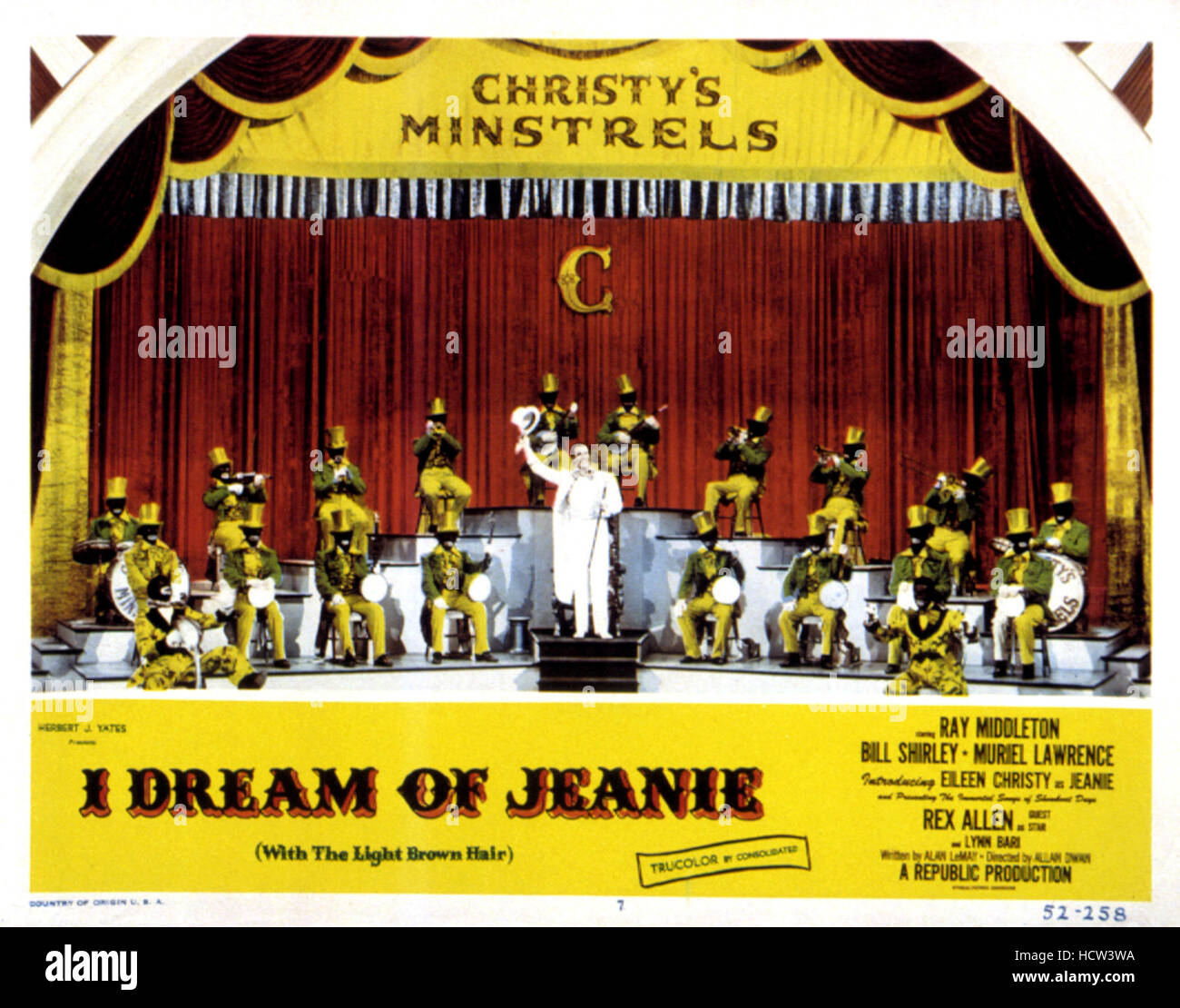 I DREAM OF JEANIE, Ray Middleton (center), 1952 Stock Photo - Alamy