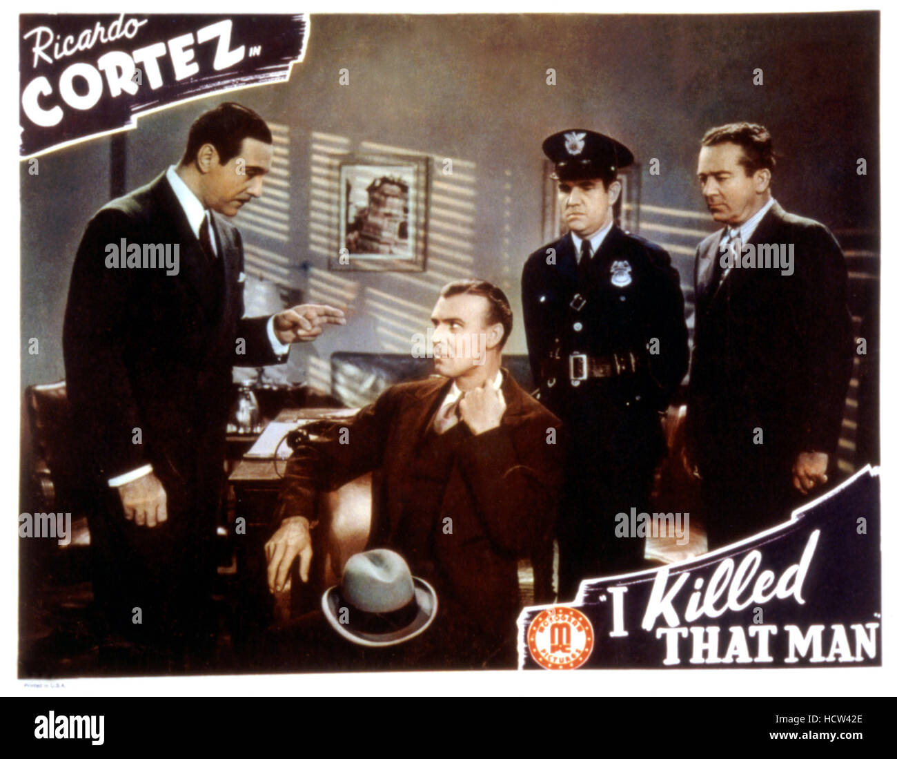 I KILLED THAT MAN, Ricardo Cortez, Gavin Gordon, Herbert Rawlinson ...
