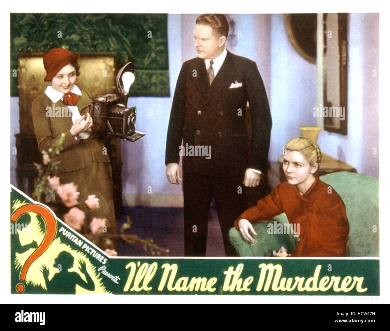 I'LL NAME THE MURDERER, Claire Rochelle, Marion Shilling, 1936 Stock ...