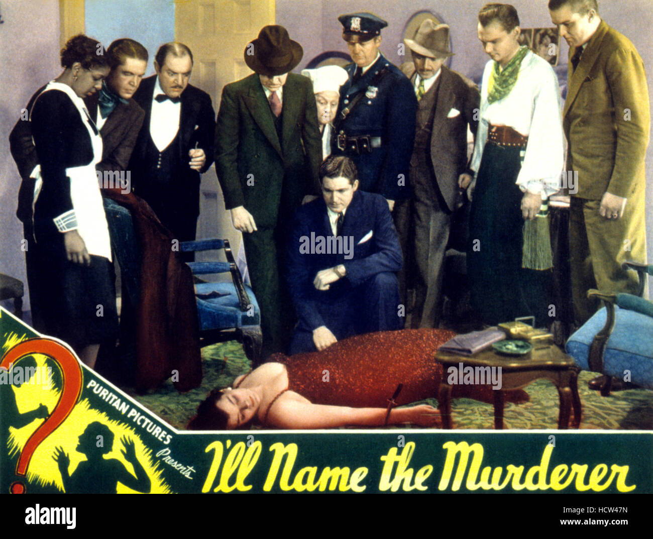 I'LL NAME THE MURDERER, Harry Semels, John Cowell, Ralph Forbes, Agnes ...