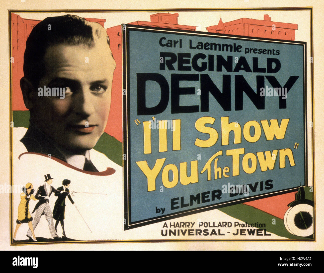 I'LL SHOW YOU THE TOWN, Reginald Denny, 1925 Stock Photo - Alamy