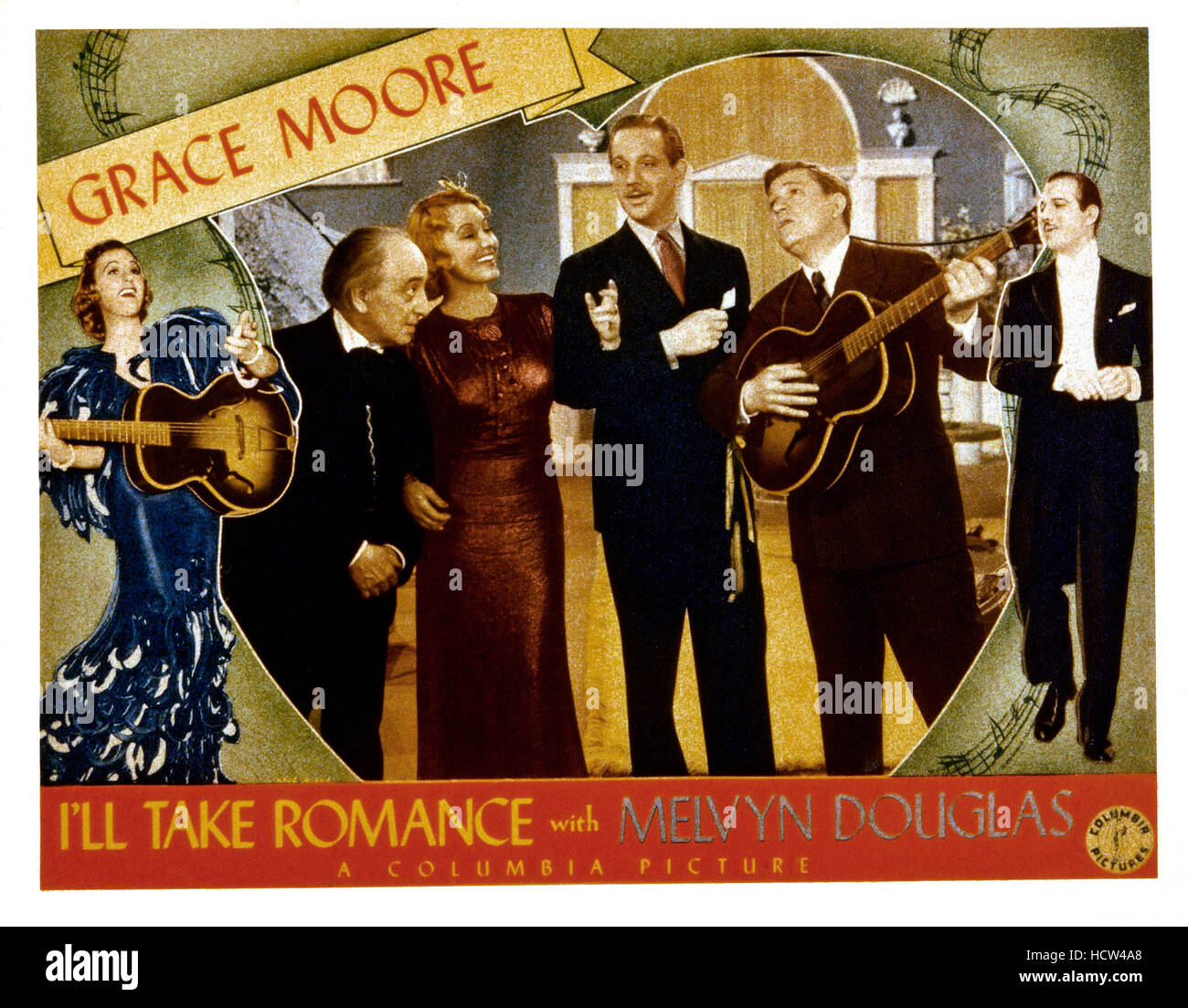 I'LL TAKE ROMANCE, from left, Ferdinand Gottschalk, Grace Moore, Melvyn ...