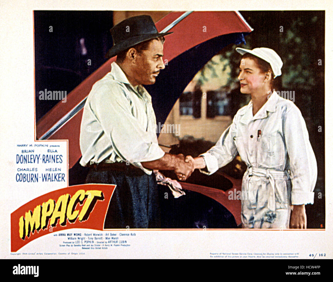IMPACT, Brian Donlevy, Ella Raines, 1949 Stock Photo - Alamy