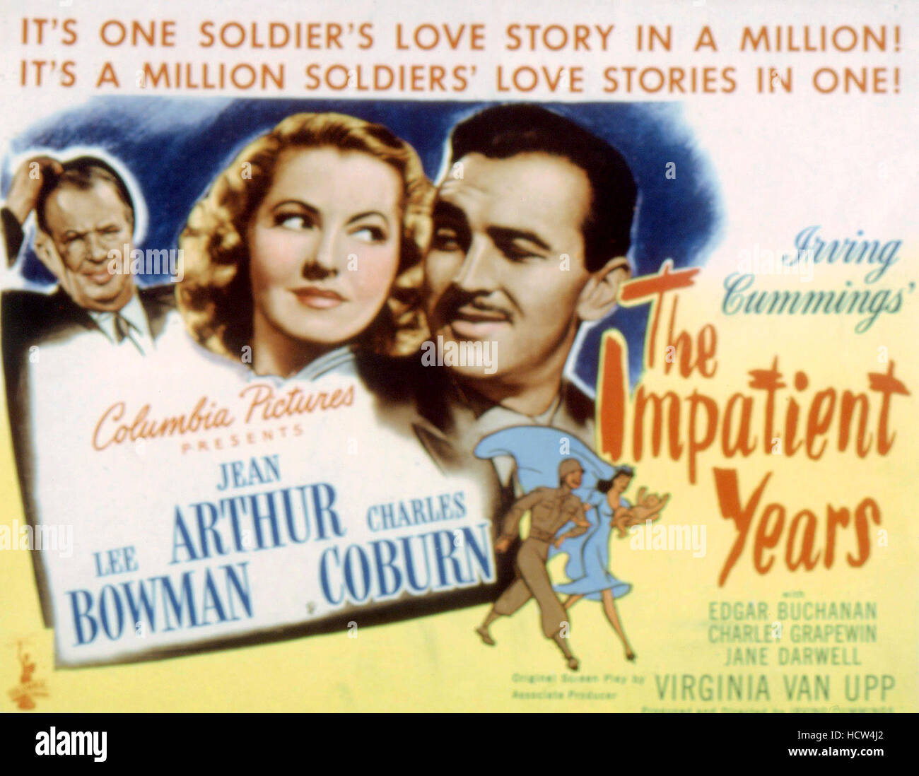 THE IMPATIENT YEARS, Charles Coburn, Jean Arthur, Lee Bowman, 1944 ...