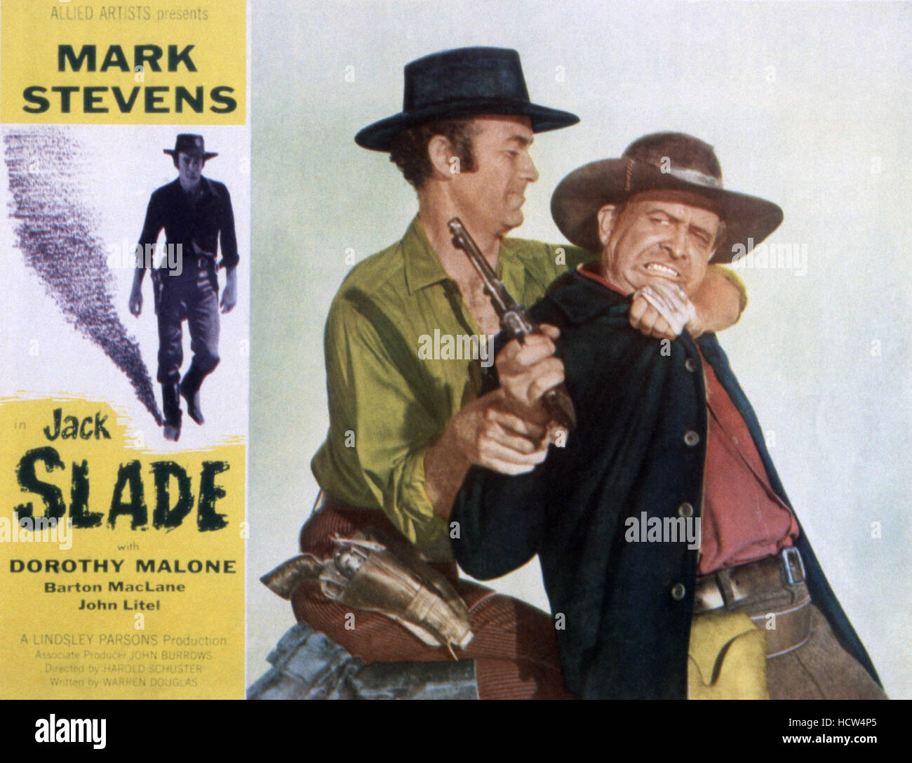 JACK SLADE, Mark Stevens, Barton MacLane, 1953 Stock Photo - Alamy