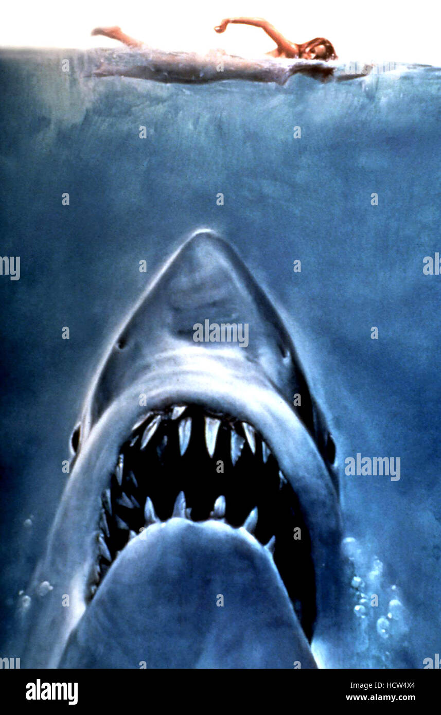 JAWS, key art, 1975 Stock Photo - Alamy