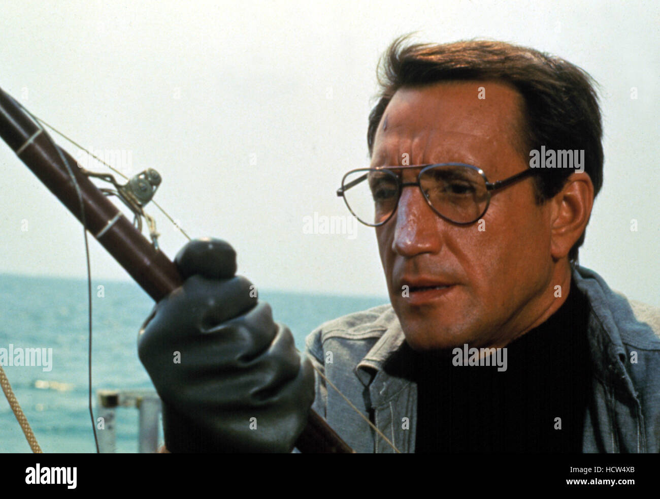 JAWS, Roy Scheider, 1975 Stock Photo - Alamy