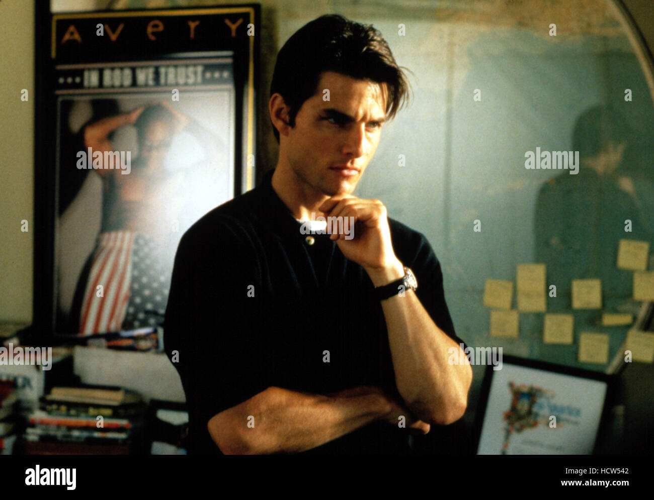 JERRY MAGUIRE, Tom Cruise, 1996 Stock Photo - Alamy