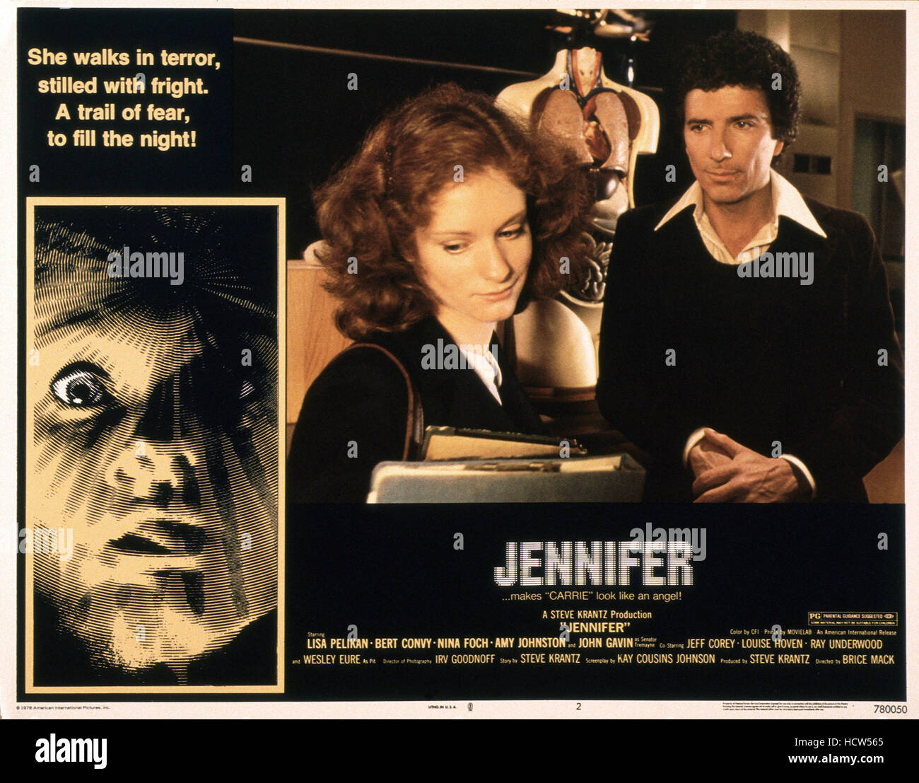 JENNIFER, from left: Lisa Pelikan, Bert Convy, 1978, © American ...