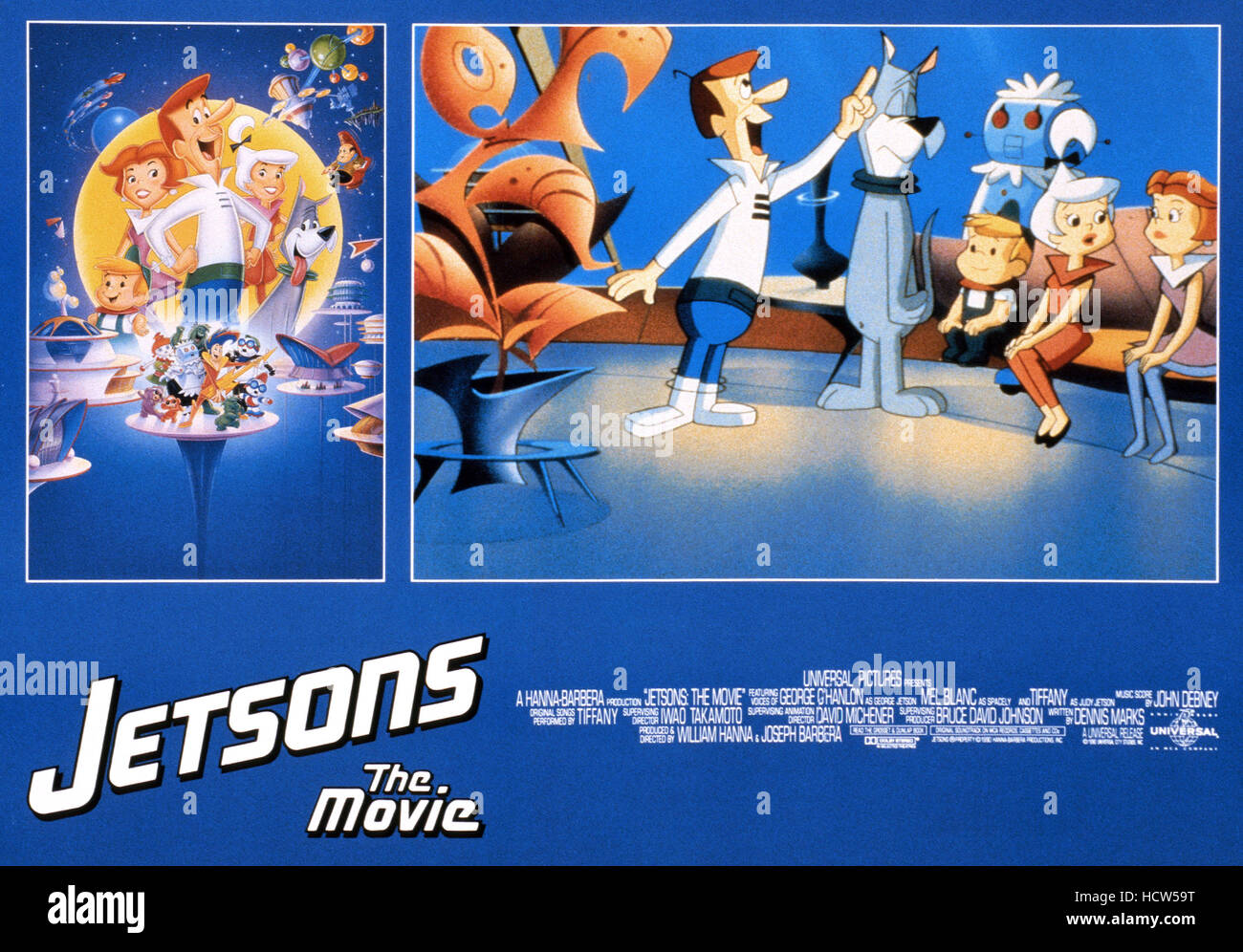 Jetsons The Movie Right From Left George Jetson Astro Elroy Jetson