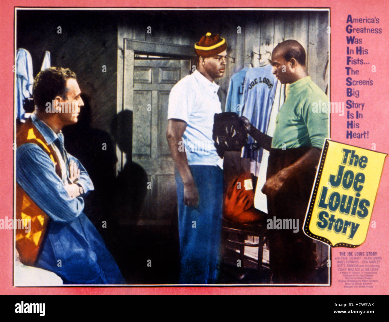 THE JOE LOUIS STORY, Paul Stewart, Coley Wallace, 1953 Stock Photo - Alamy