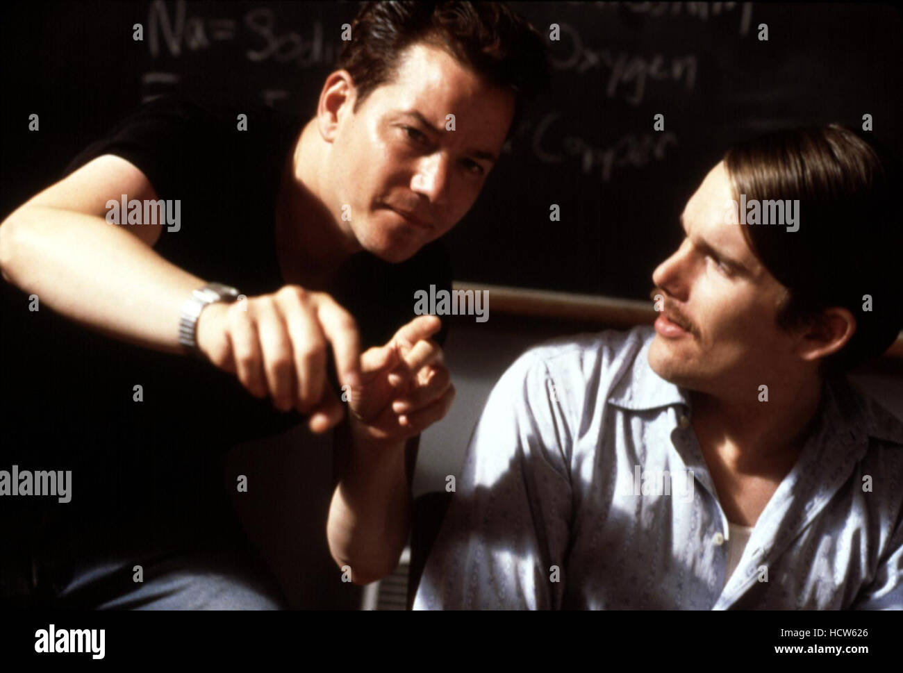 JOE THE KING, Frank Whaley, Ethan Hawke, 1999, director on set with ...
