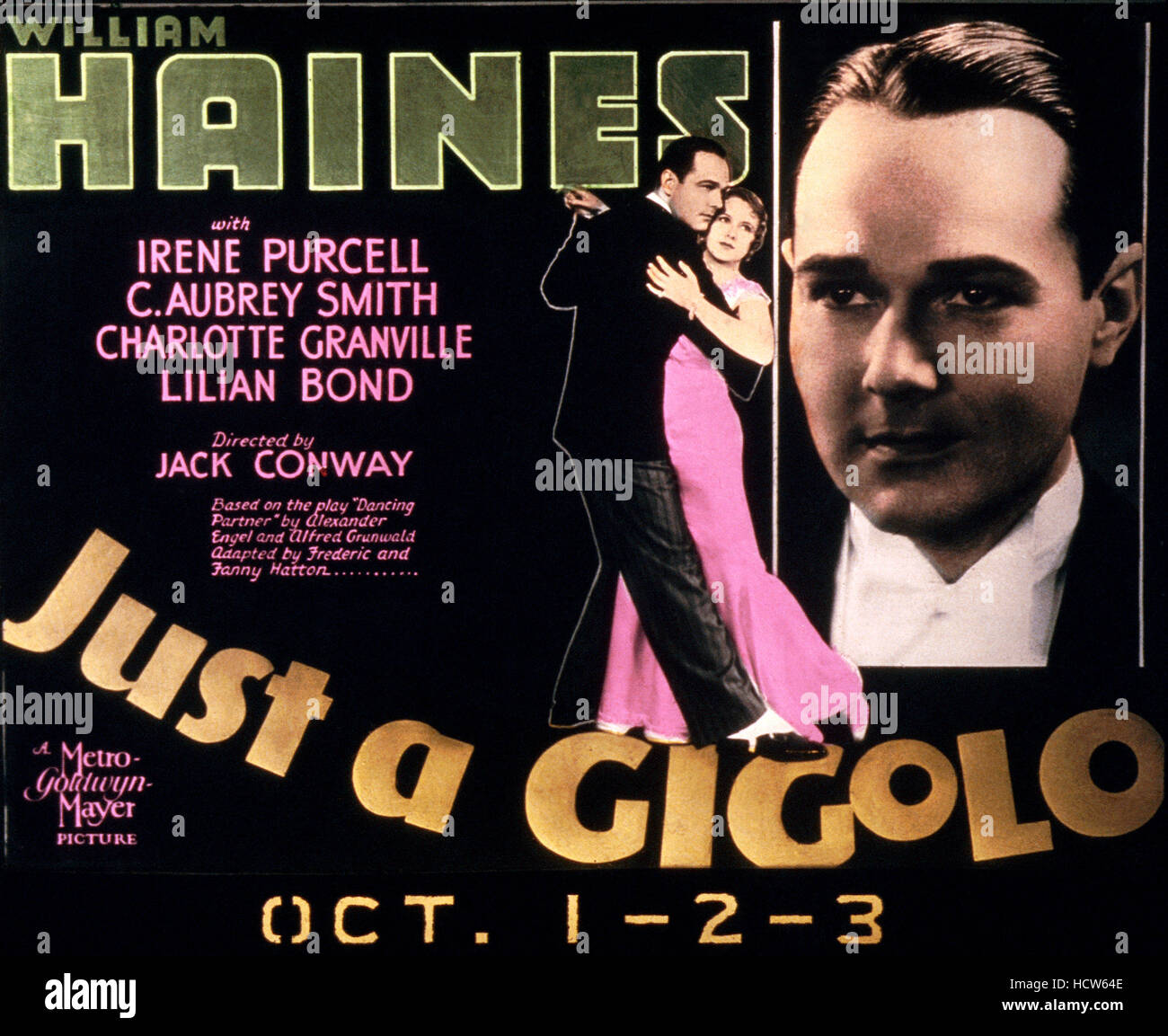 JUST A GIGOLO, William Haines, Irene Purcell, 1931 Stock Photo - Alamy