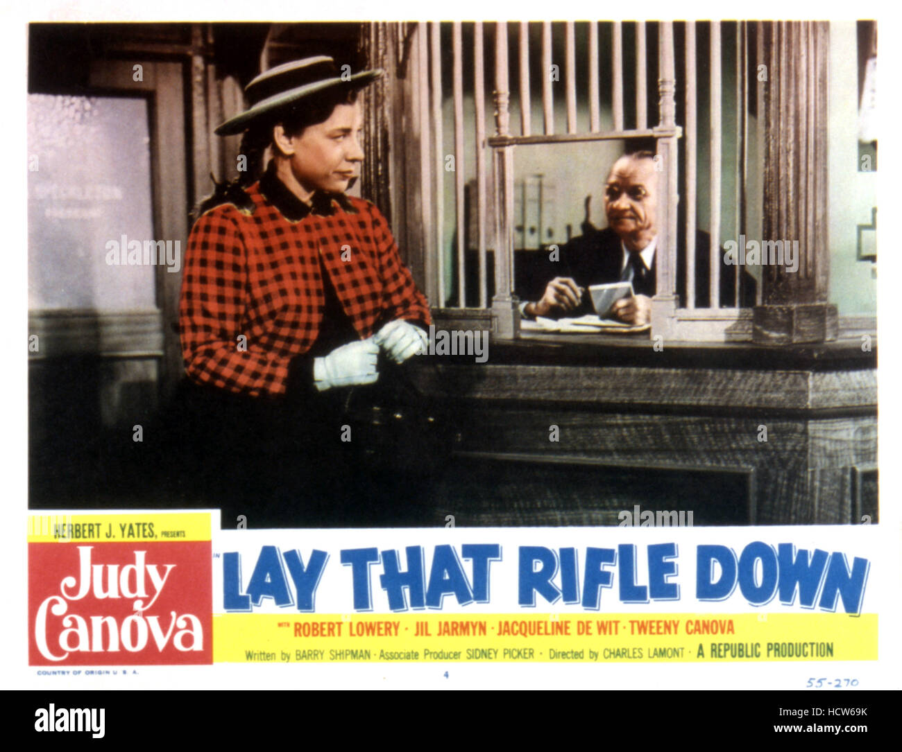 LAY THAT RIFLE DOWN, Judy Canova, 1955 Stock Photo - Alamy