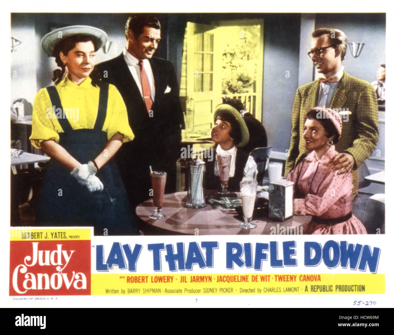 LAY THAT RIFLE DOWN, Judy Canova, Robert Lowery, Tweeny Canova, Jill ...