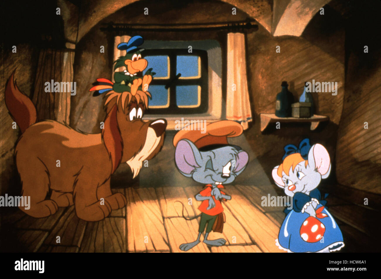 LAPITCH THE LITTLE SHOEMAKER, Brewster the dog (left), Lapitch (center ...