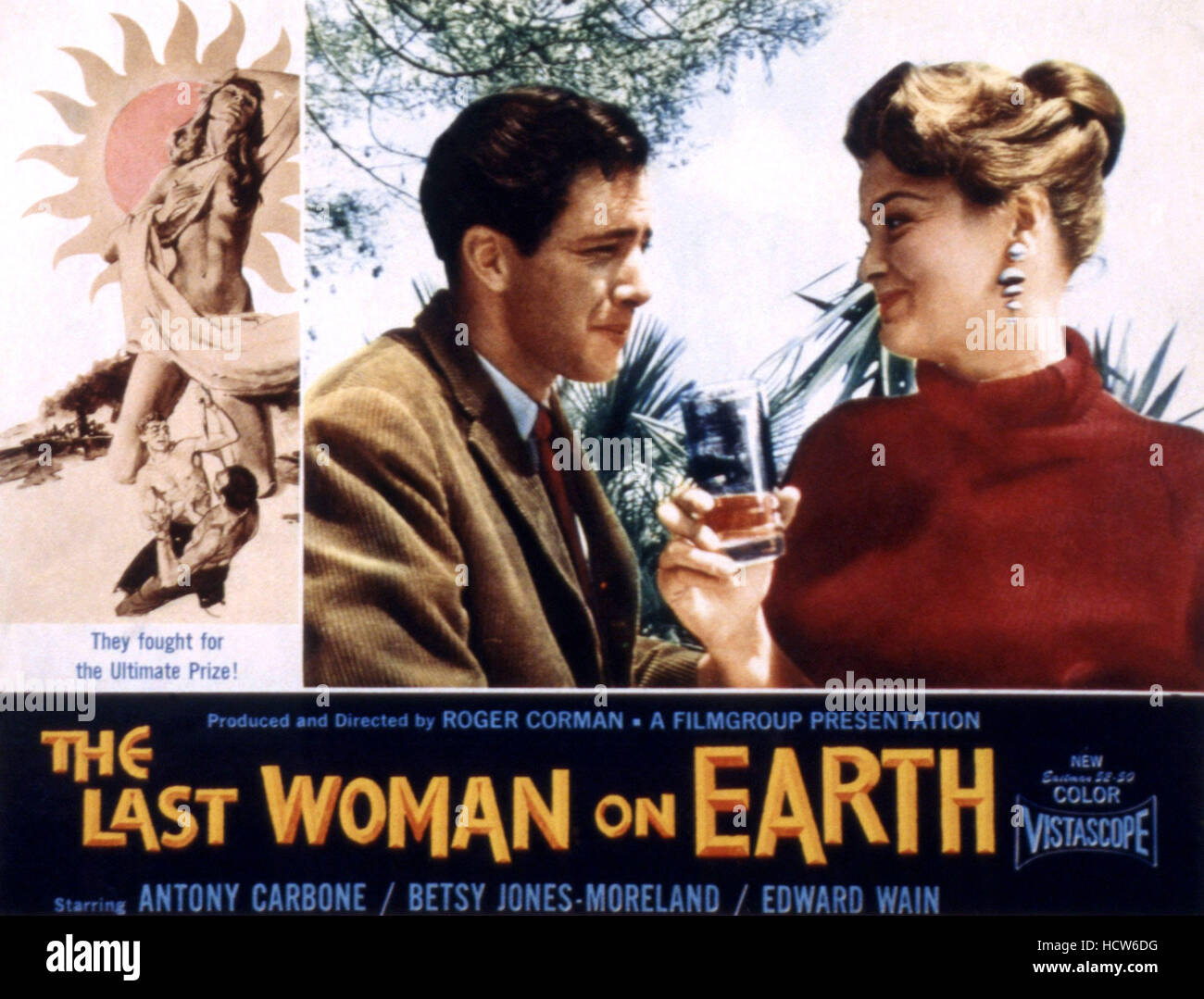 THE LAST WOMAN ON EARTH, Antony Carbone, Betsy Jones- Moreland, 1960 ...