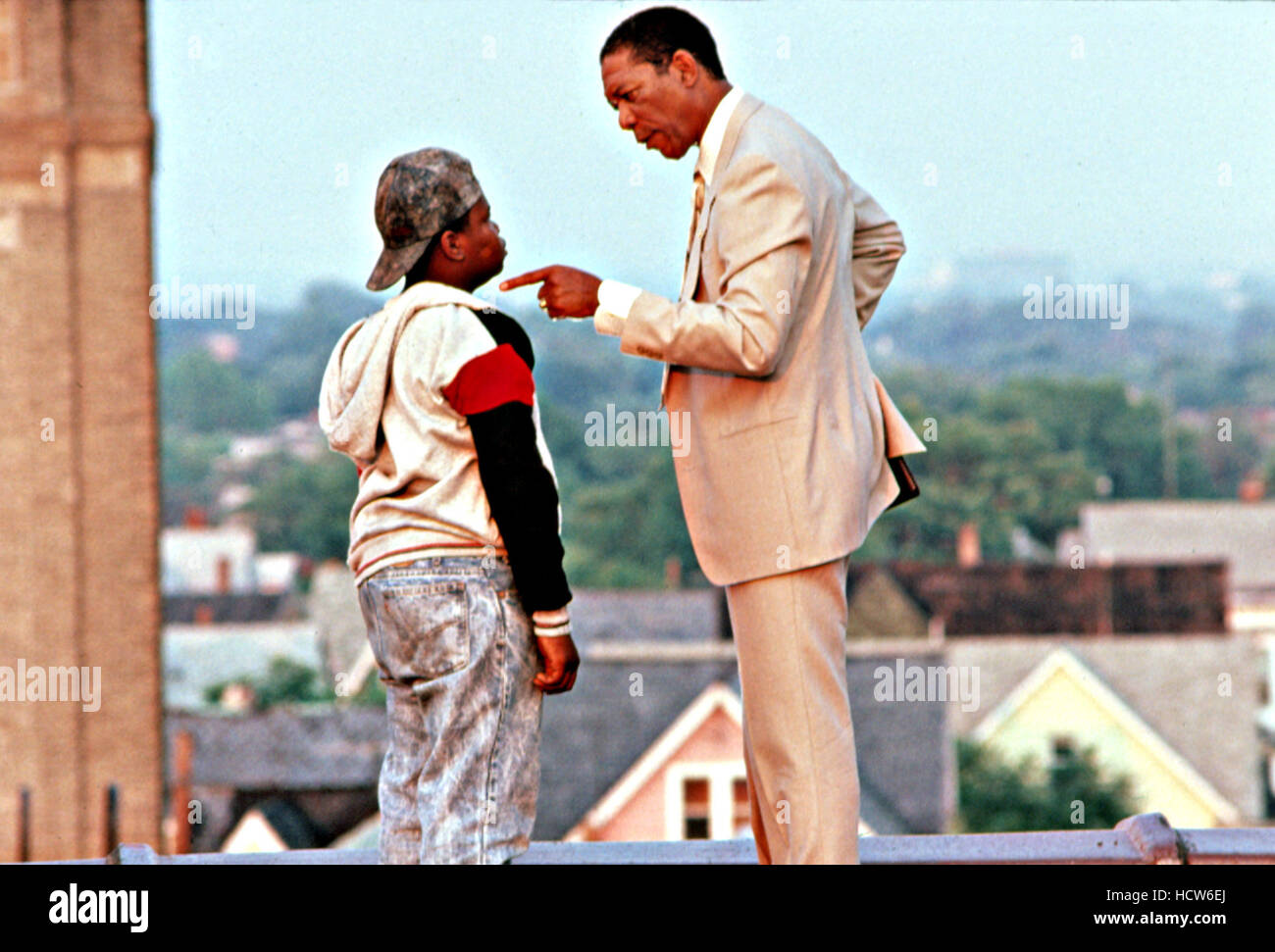 LEAN ON ME, Jermaine Hopkins, Morgan Freeman, 1989 Stock Photo - Alamy