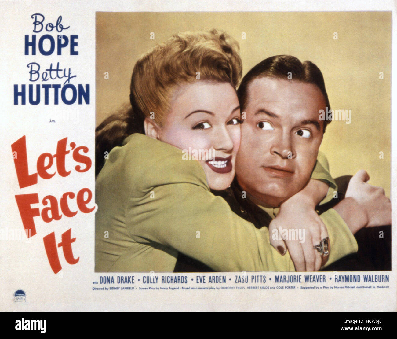LET'S FACE IT, Betty Hutton, Bob Hope, 1943 Stock Photo - Alamy