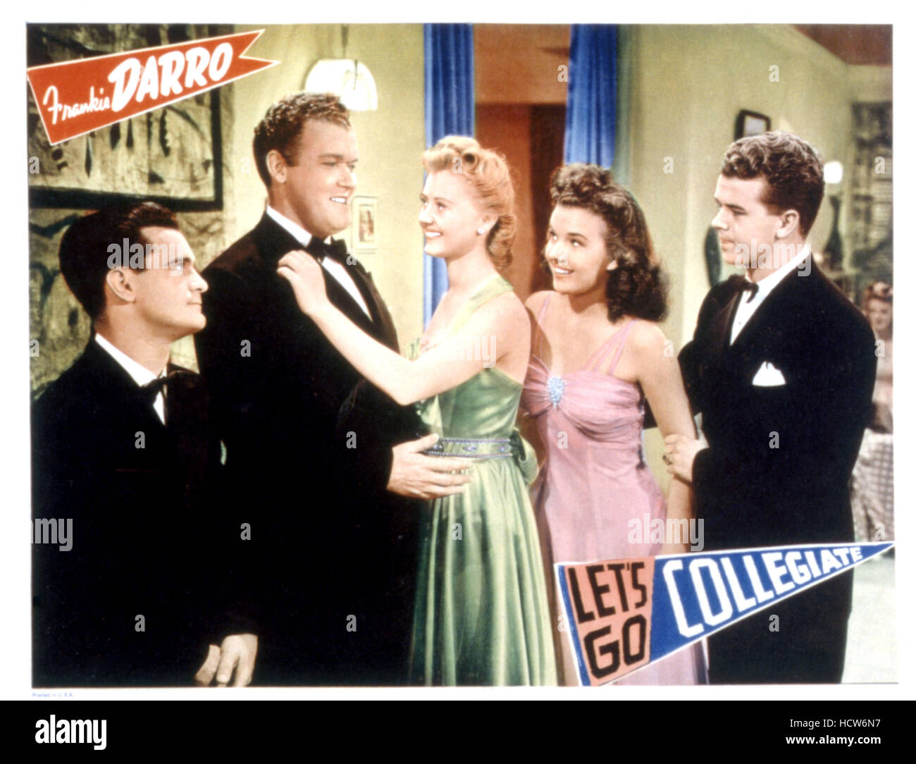 LET'S GO COLLEGIATE, Frankie Darro, Frank Sully, Marcia Mae Jones, Gale ...