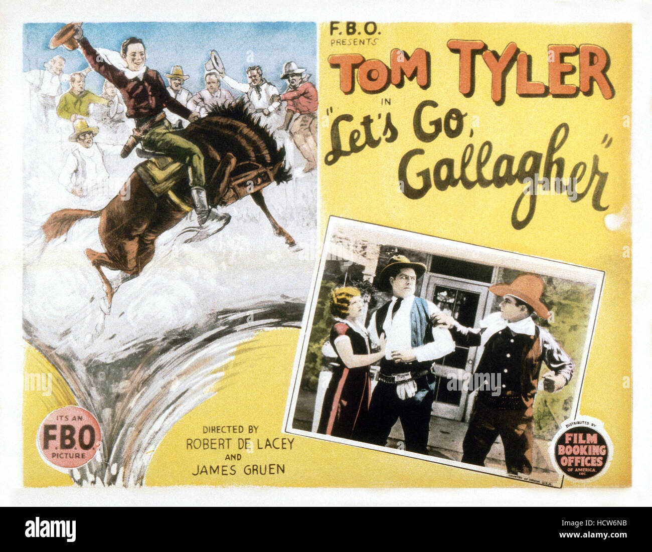 LET'S GO GALLAGHER, Tom Tyler, 1925 Stock Photo - Alamy