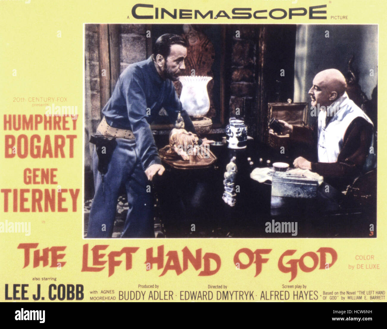 THE LEFT HAND OF GOD, Humphrey Bogart, Lee J. Cobb, 1955, TM and ...