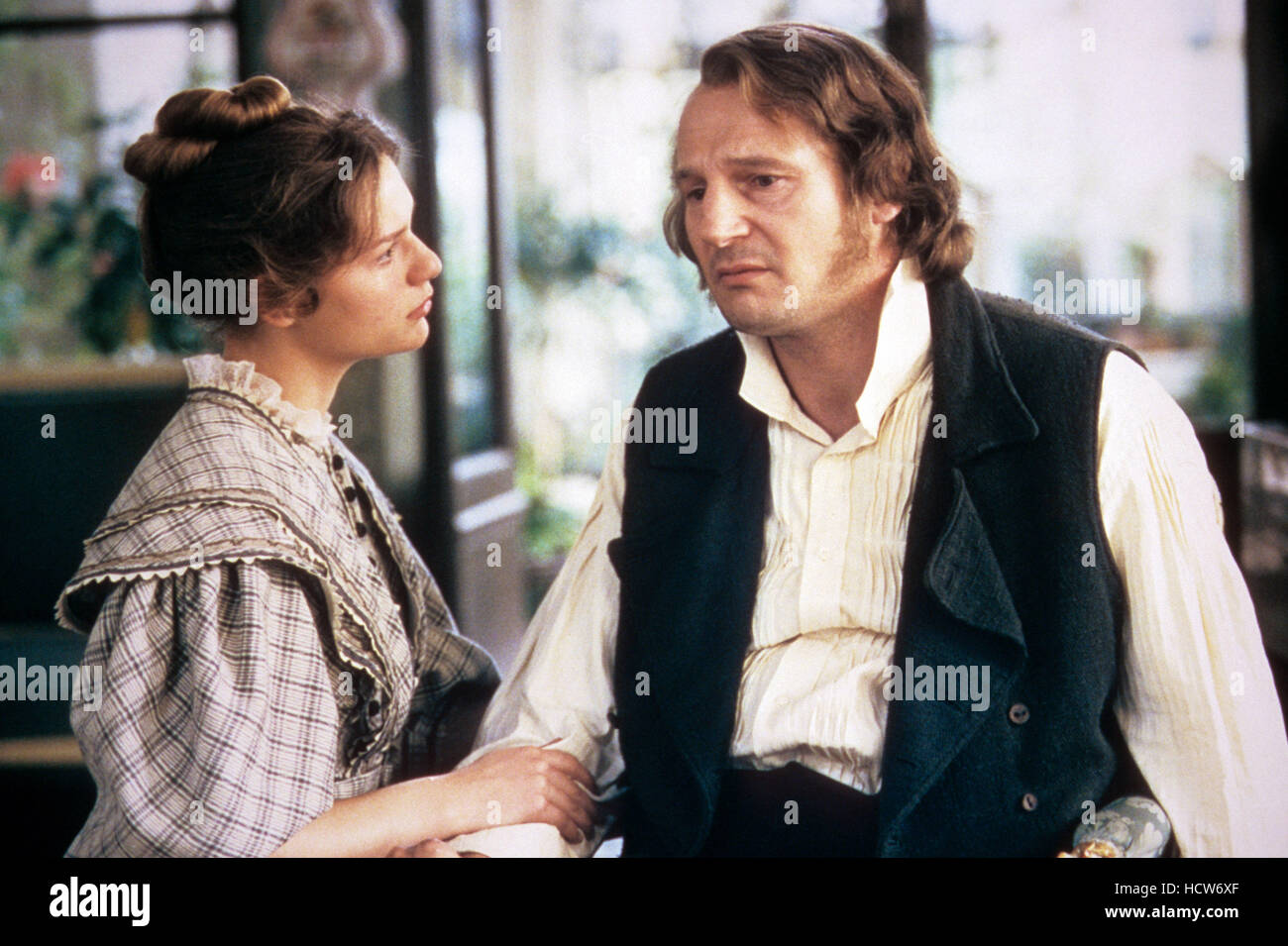 LES MISERABLES, from left: Claire Danes, Liam Neeson, 1998. ©Columbia ...