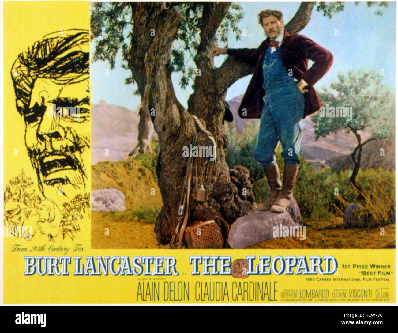 THE LEOPARD, (aka IL GATTOPARDO), Burt Lancaster, 1963 TM and Copyright ...