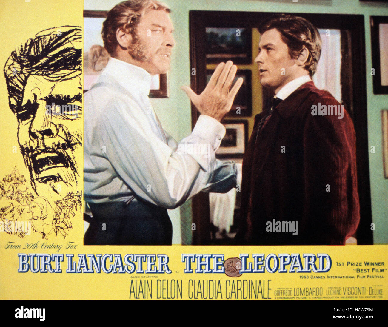 THE LEOPARD, (aka IL GATTOPARDO), from left: Burt Lancaster, Alain ...
