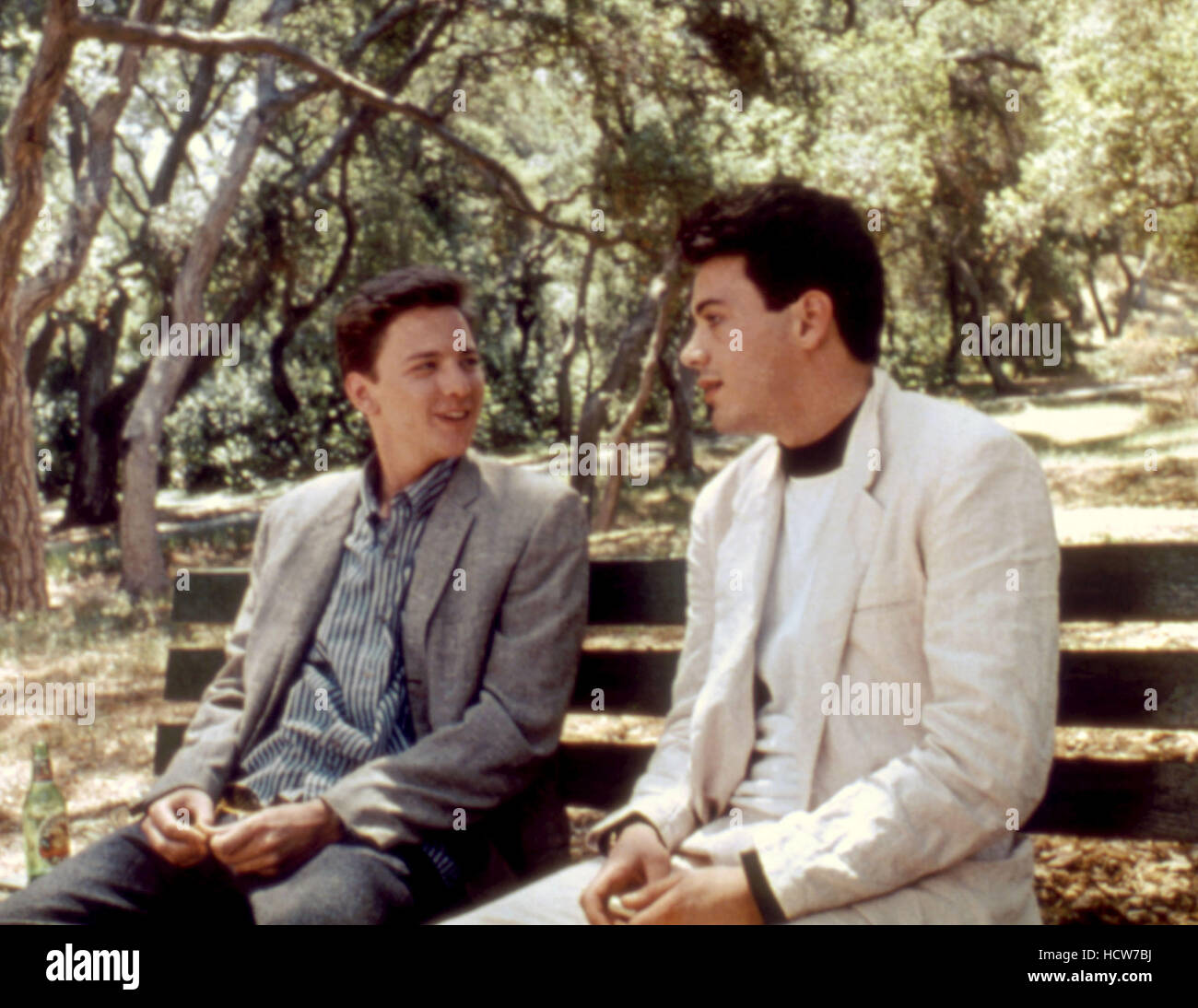 LESS THAN ZERO, Andrew McCarthy, Robert Downey Jr., 1987, TM and Copyright (c)20th Century Fox ...