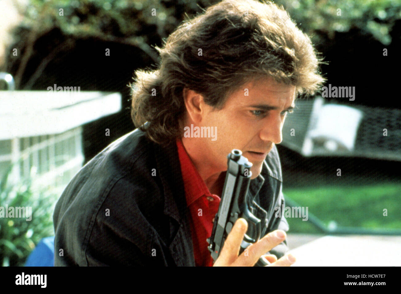 LETHAL WEAPON, Mel Gibson, 1987 Stock Photo - Alamy