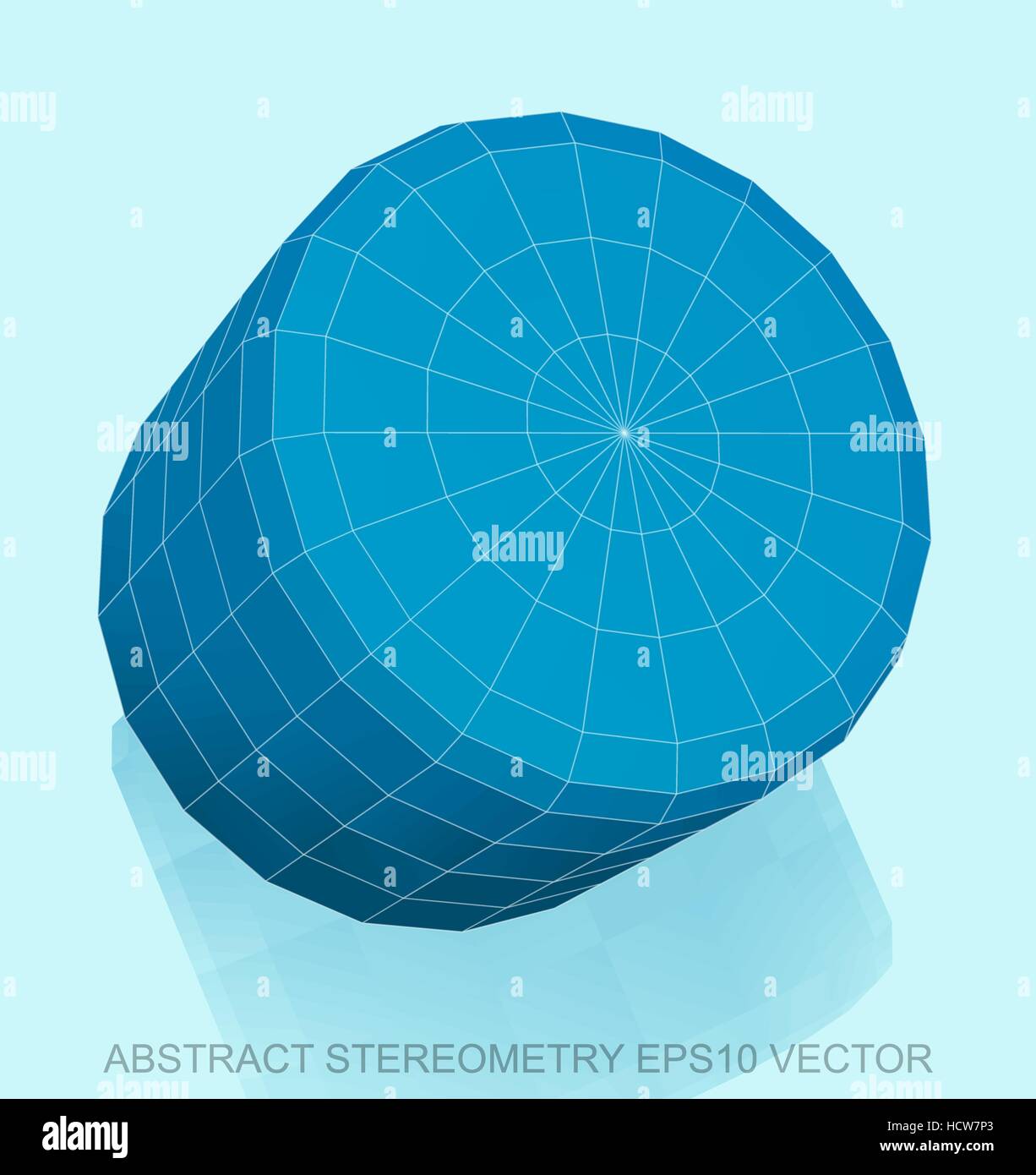 Low poly cylinder hi-res stock photography and images - Alamy