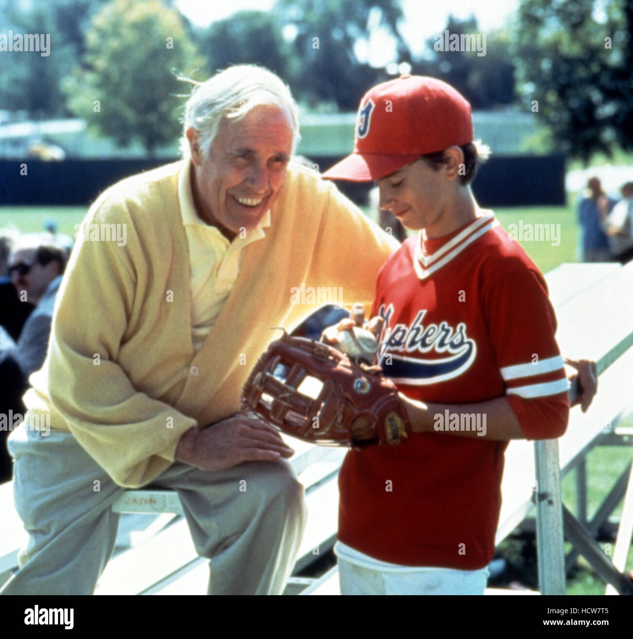 LITTLE BIG LEAGUE, Jason Robards, Luke Edwards, 1994, (c)Columbia ...