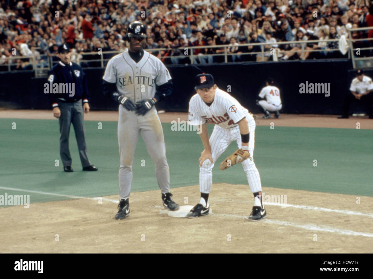 LITTLE BIG LEAGUE, Ken Griffey Jr., Timothy Busfield, 1994. (c)Columbia ...