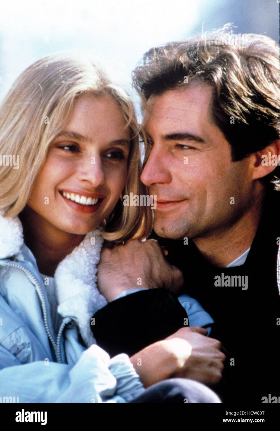 LIVING DAYLIGHTS, Maryam d'Abo, Timothy Dalton, 1987 Stock Photo - Alamy