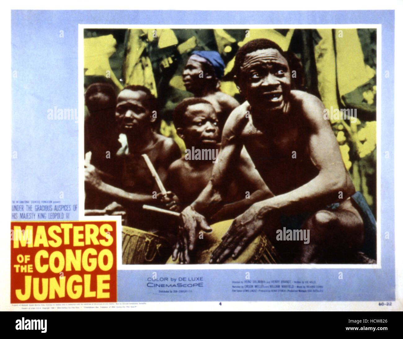 MASTERS OF THE CONGO JUNGLE, 1960 Stock Photo - Alamy