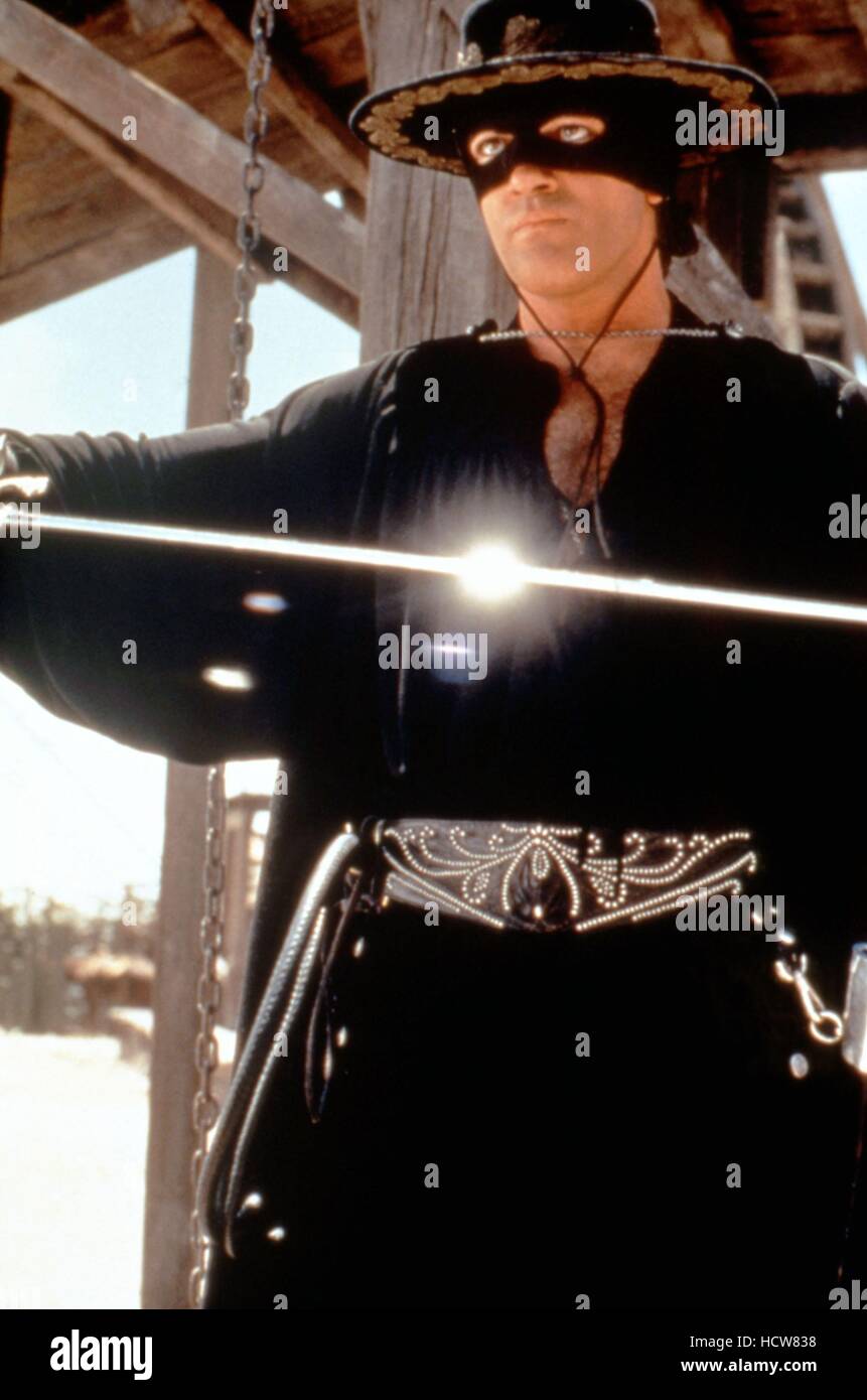 THE MASK OF ZORRO, Antonio Banderas, 1998, (c)TriStar Pictures/courtesy ...