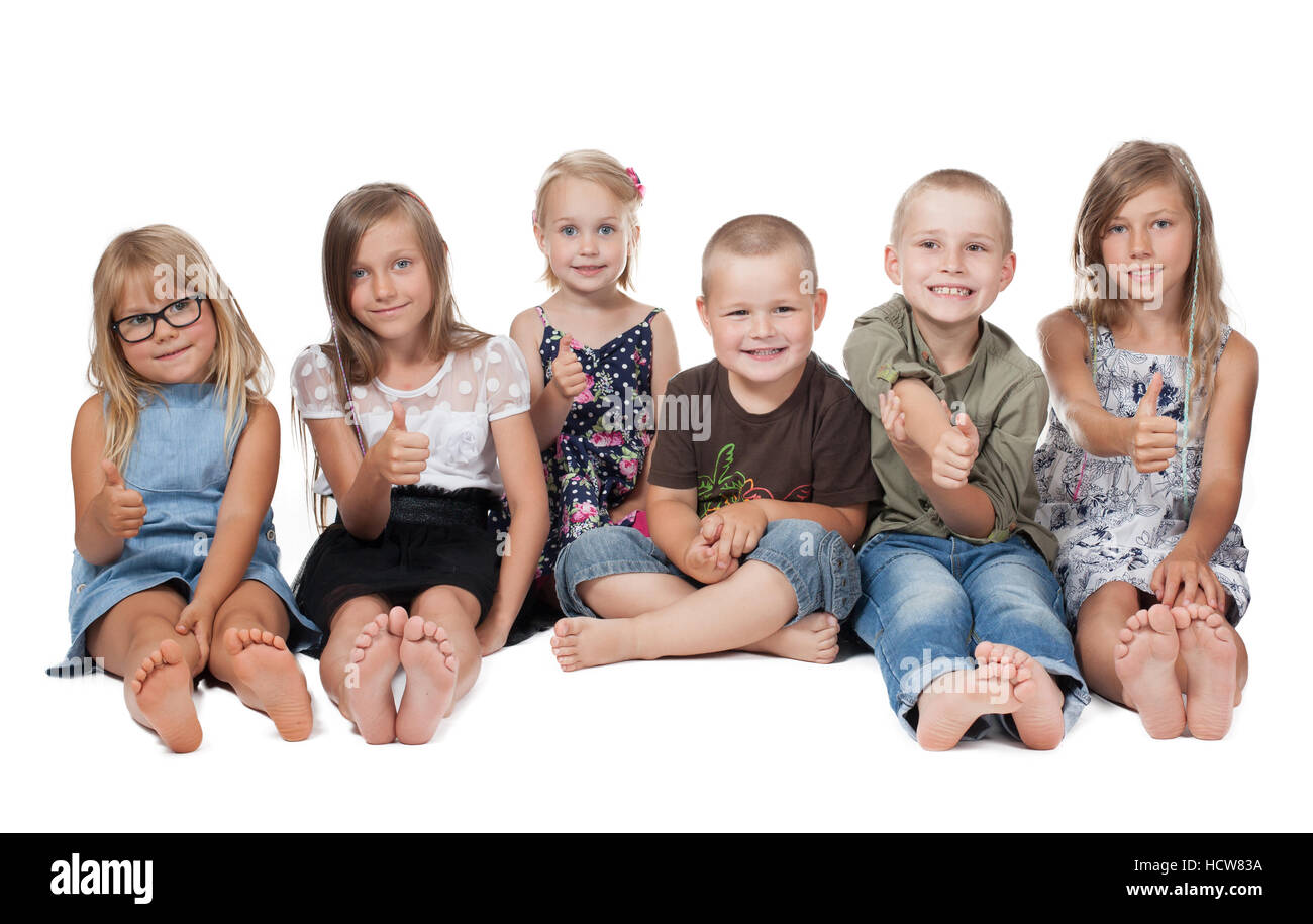 Group of people laughing Cut Out Stock Images & Pictures - Alamy
