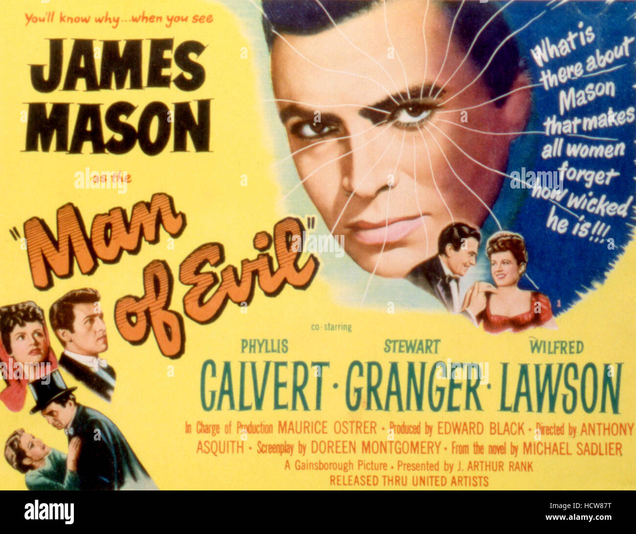 FANNY BY GASLIGHT, (aka MAN OF EVIL), James Mason, Phyllis Calvert ...