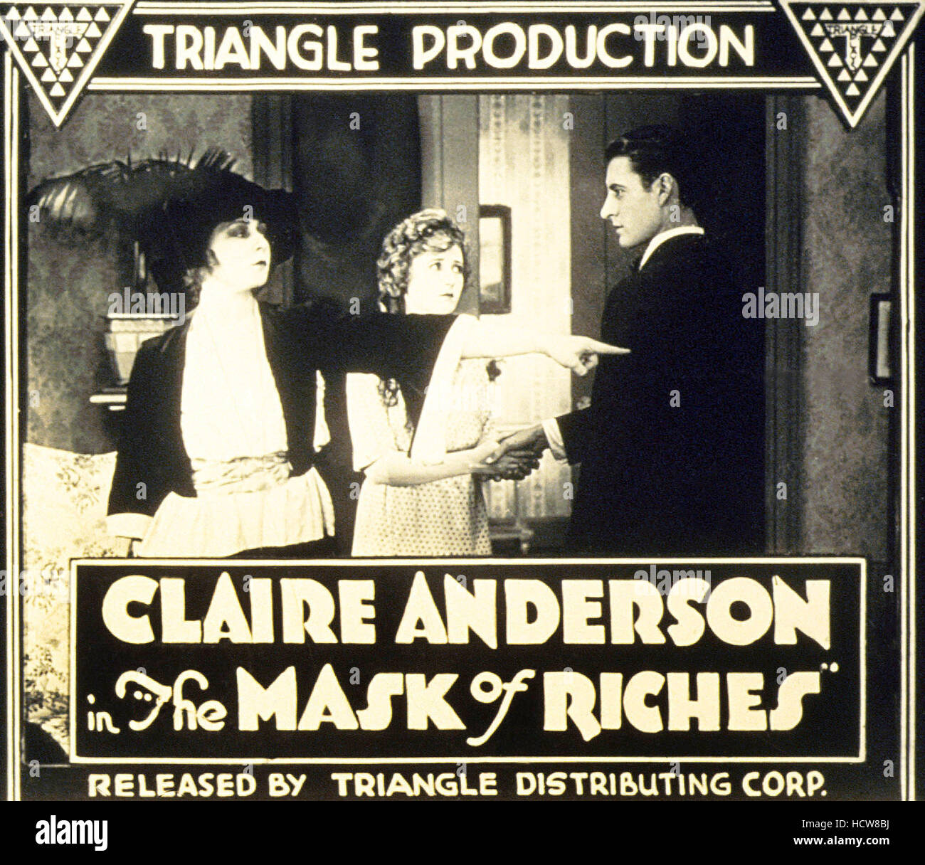 THE MASK OF RICHES, (aka THE MASK), from left: Claire Anderson, Ray ...