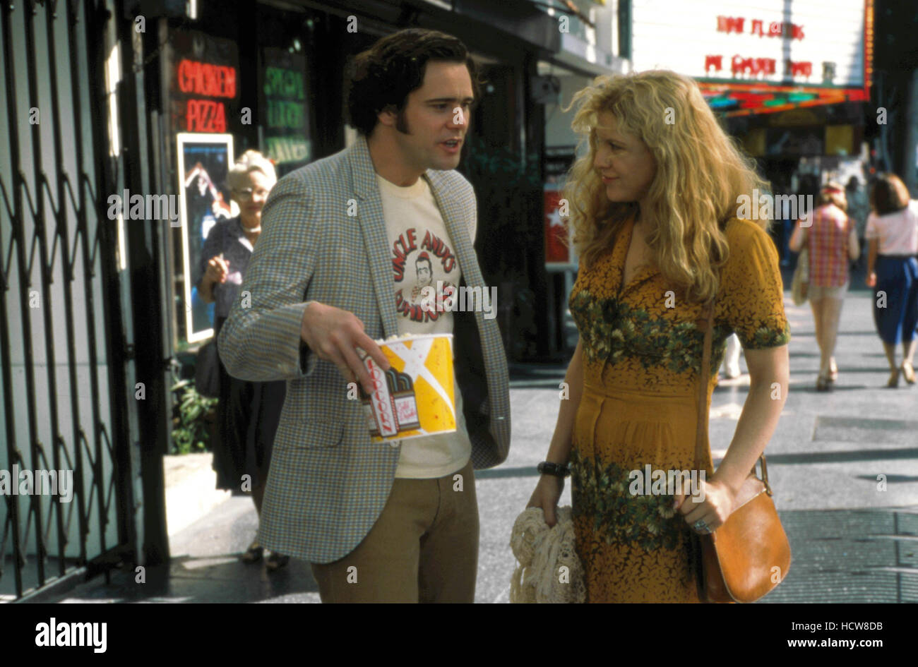 MAN ON THE MOON, Courtney Love, Jim Carrey, 1999 Stock Photo - Alamy