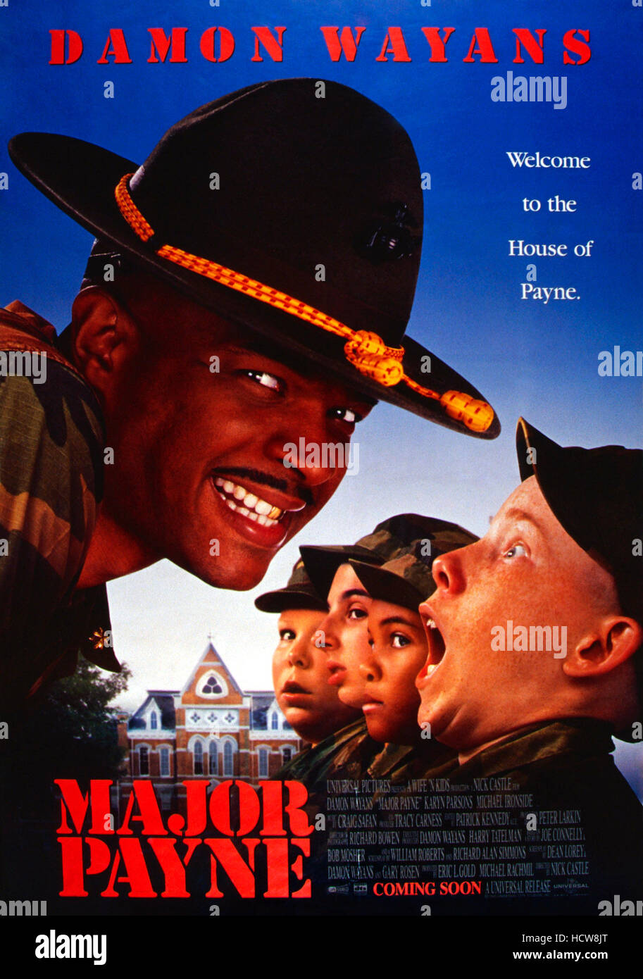 MAJOR PAYNE, US poster, Damon Wayans (left), 1995, © Universal/courtesy ...